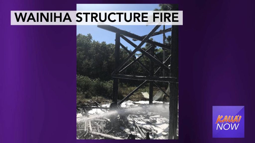 5 People Displaced After Structure Fire : Kauai Now