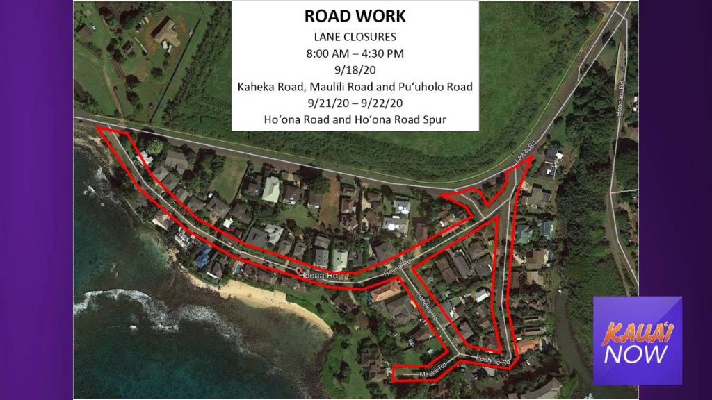 Road Work Scheduled in Po‘ipū : Kauai Now
