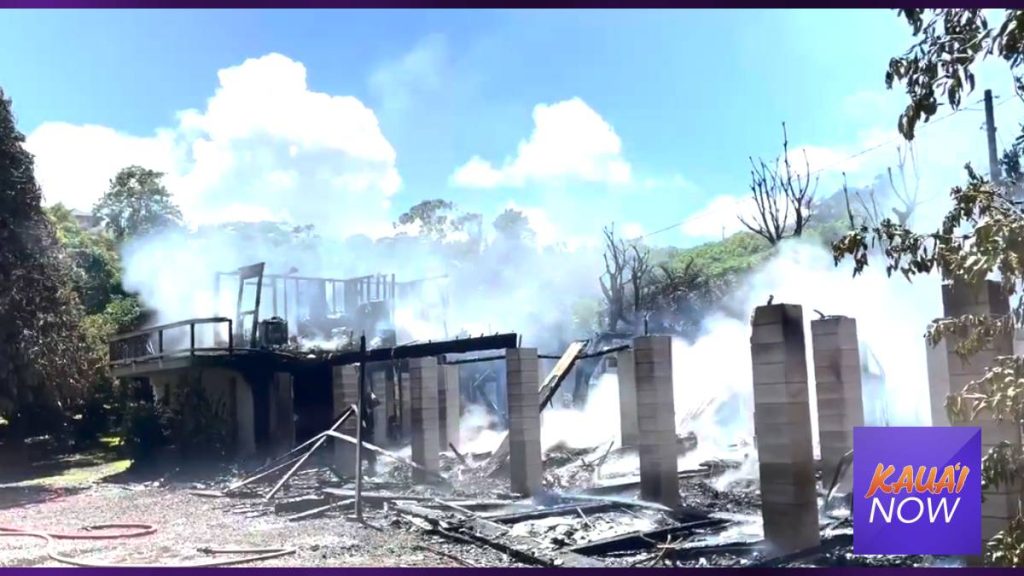 6 People Displaced After Blaze in Kīlauea : Kauai Now