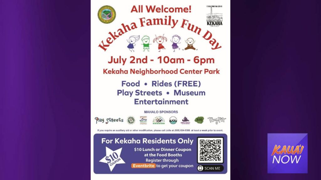 Kekaha Family Fun Day, Play Streets Event Scheduled This Weekend ...