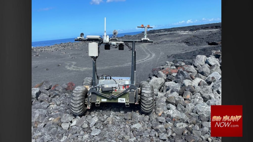 700-pound planetary rover in Hawaiʻi operated by drivers in California ...