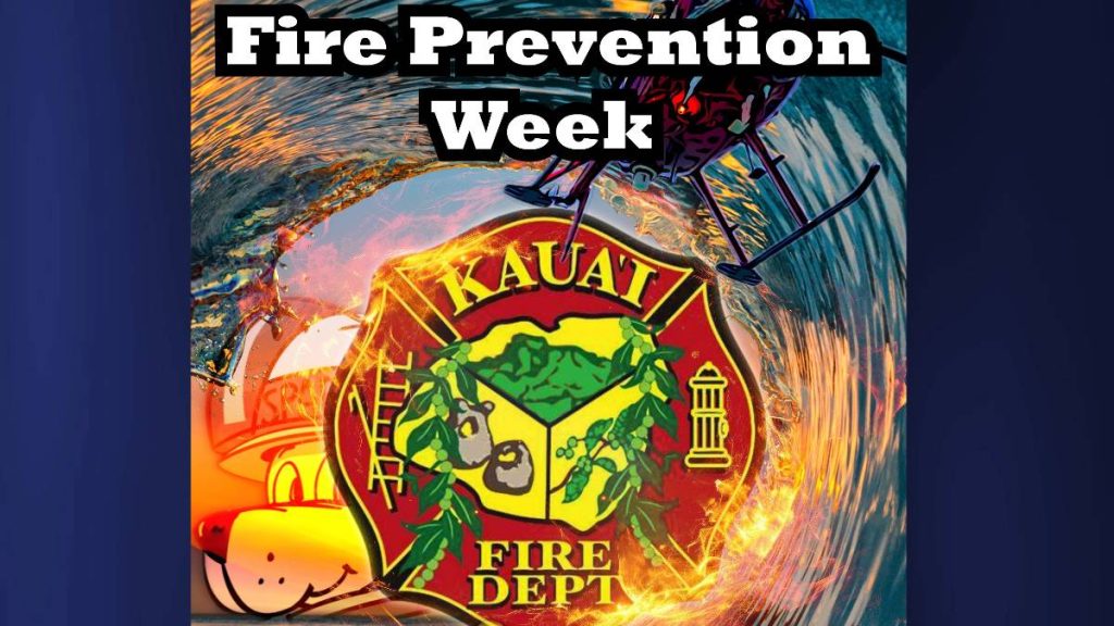 Community invited to kickoff event for Fire Prevention Week : Kauai Now