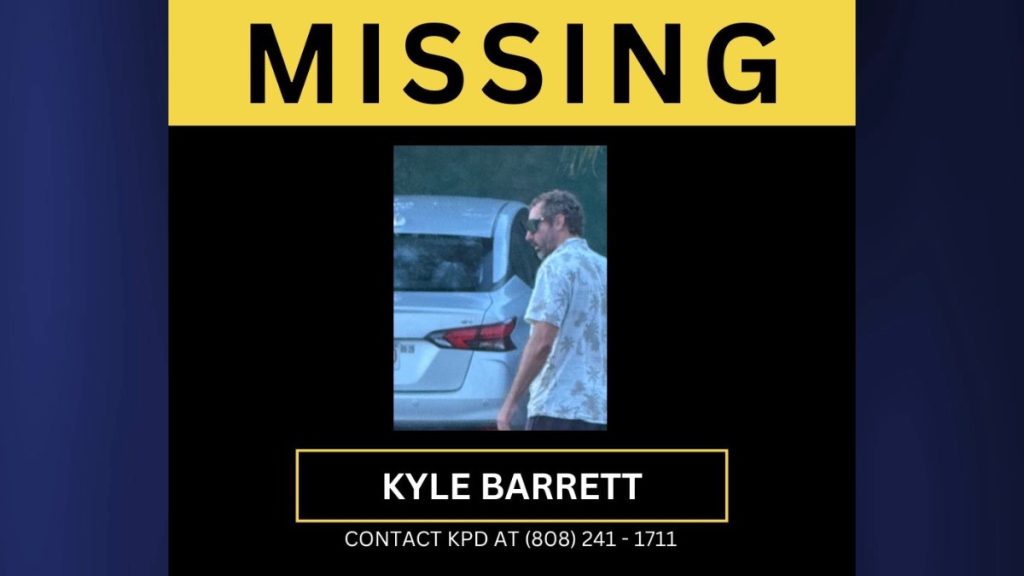 Kauaʻi Police seek public help in search for missing 37-year-old Kyle ...